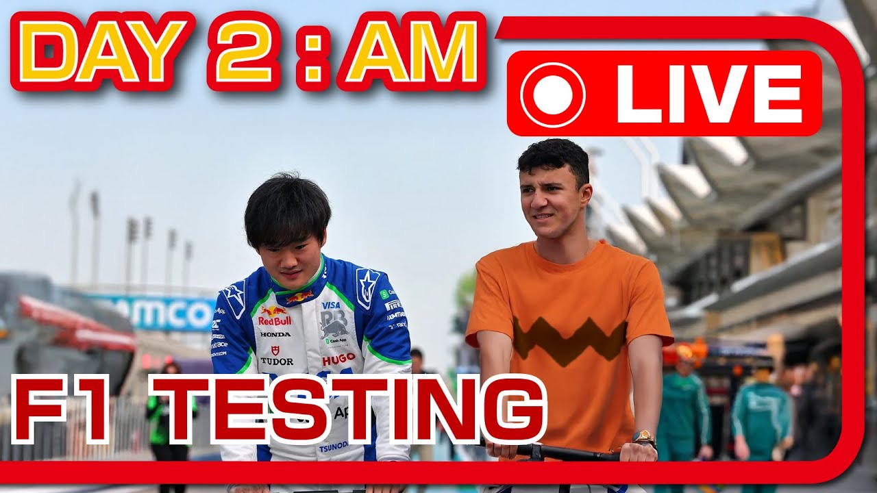 🔴【F1 25】Pre-Season Testing Day 2 : AM【ガヤライブ】 - YouTube