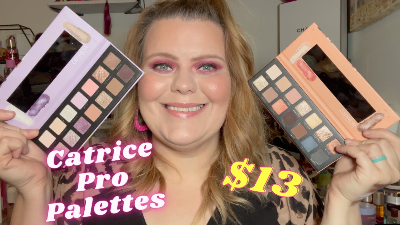 Catrice Pro Palettes | Review and Swatches - YouTube