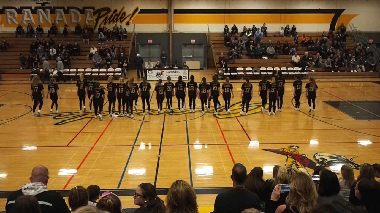 GRANADA MATADOR DANCE TEAM 170117 (JV HALF-TIME) - YouTube