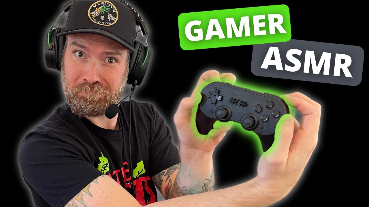 ASMR Pro Gamer Sounds - Keyboard and Controller Clicking! - YouTube