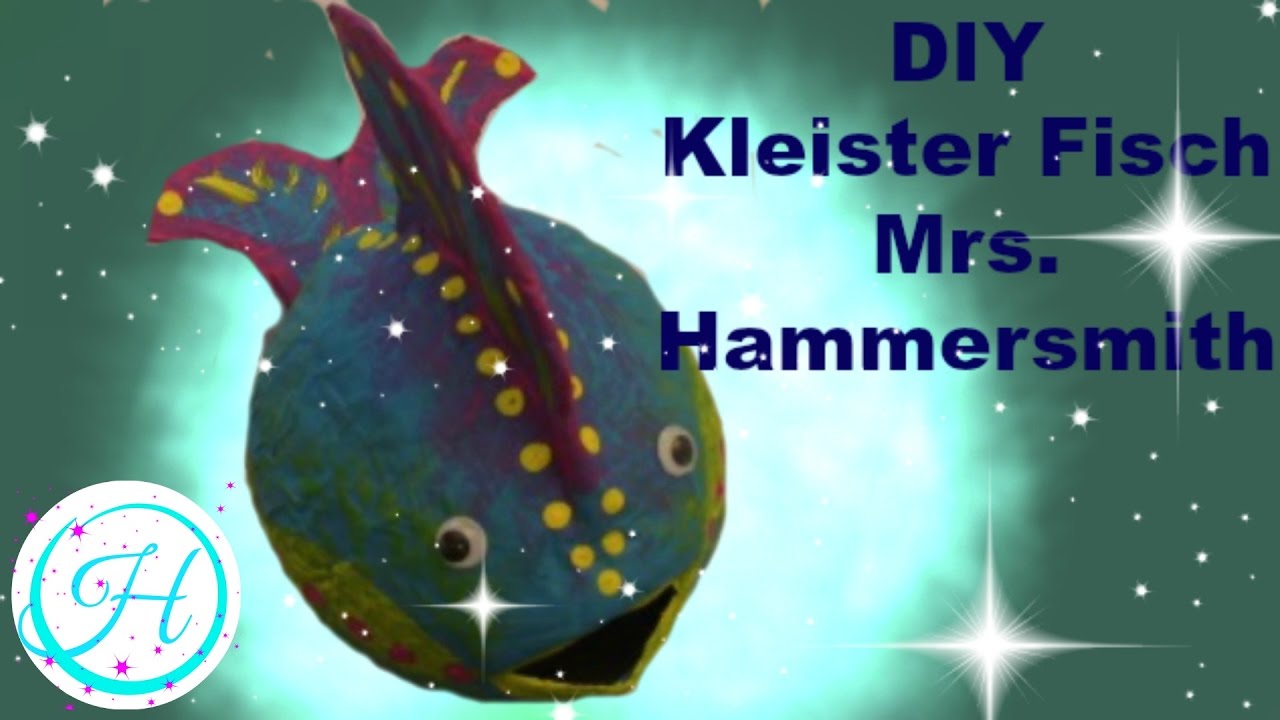 DIY Pappmaché Kleister Fisch - YouTube