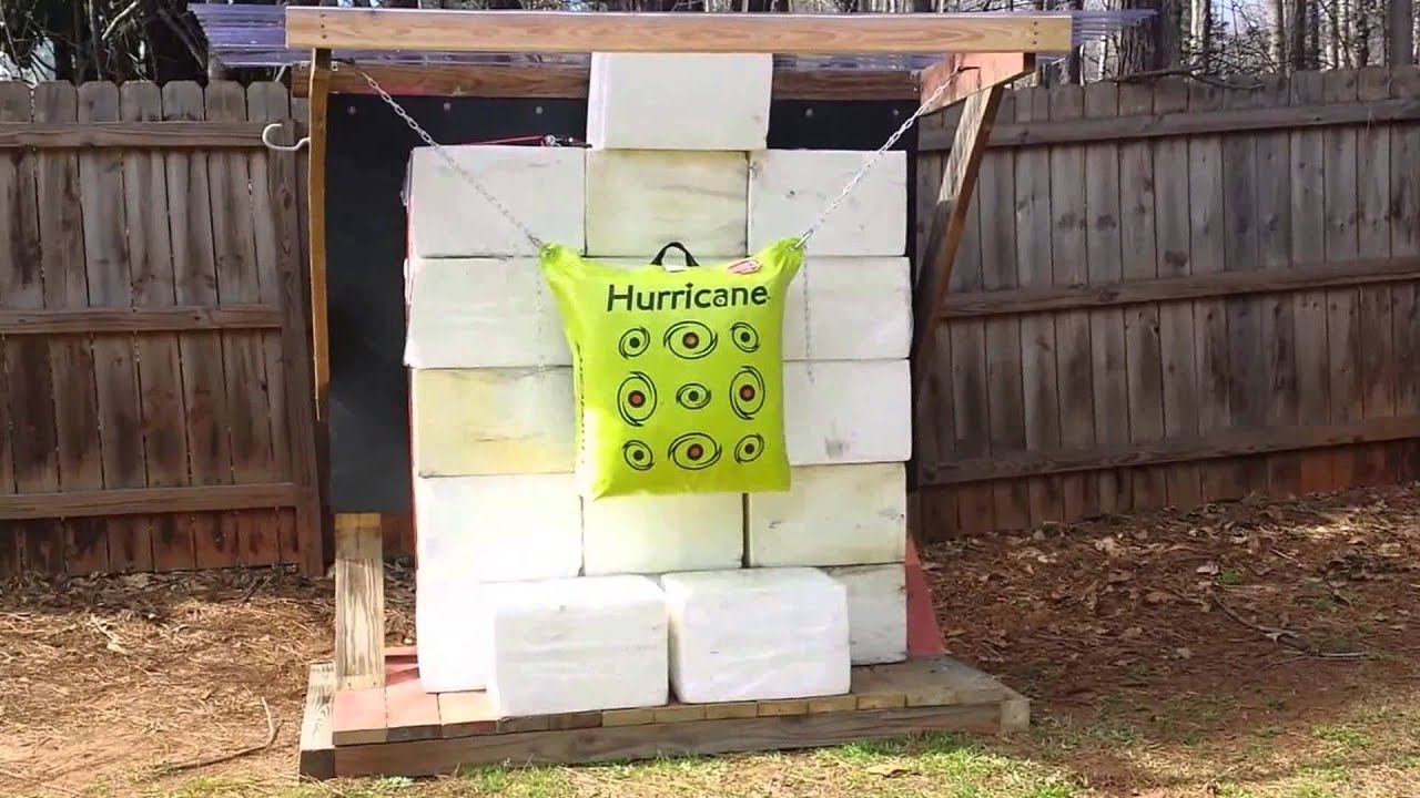 Make Your Own Archery Backstop With Horse Stall Mat YouTube