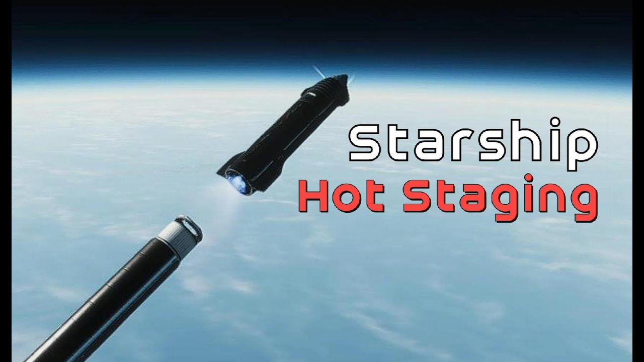 SpaceX Starship Hot Staging in KSP - YouTube