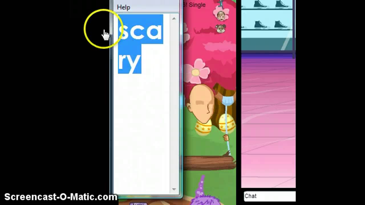 scary glitch on msp - YouTube