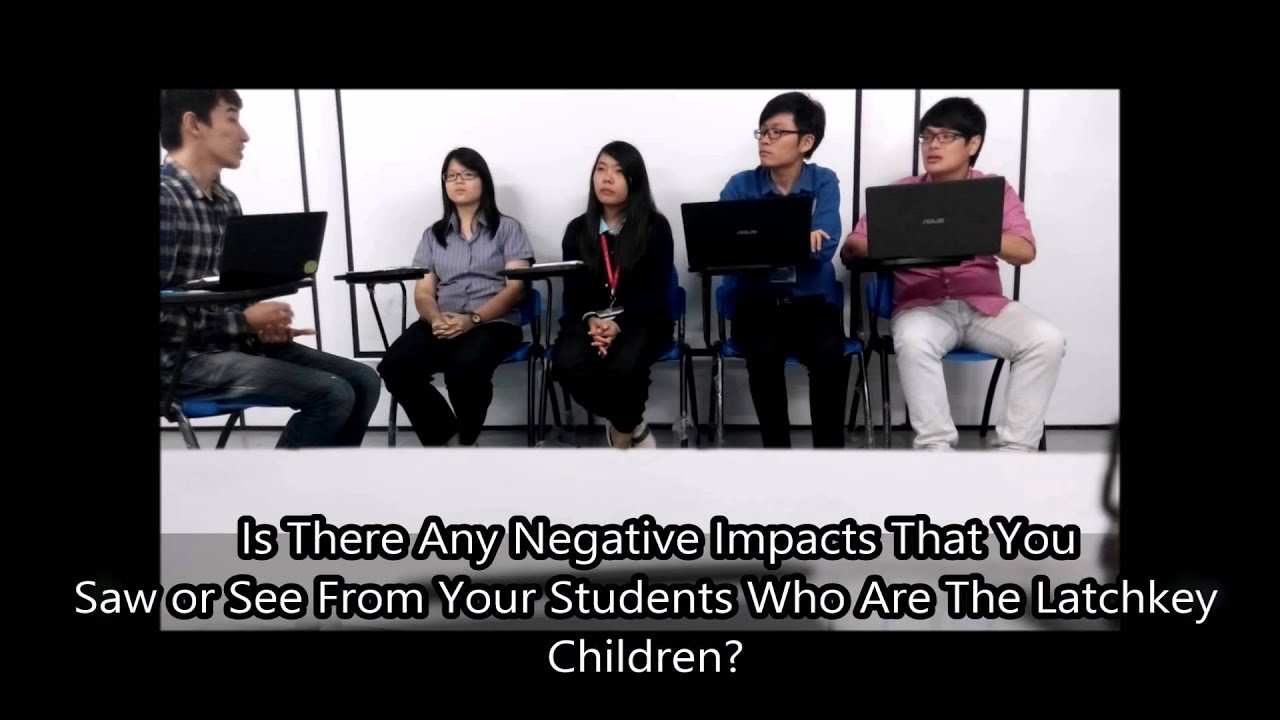 Forum on latchkey children - YouTube