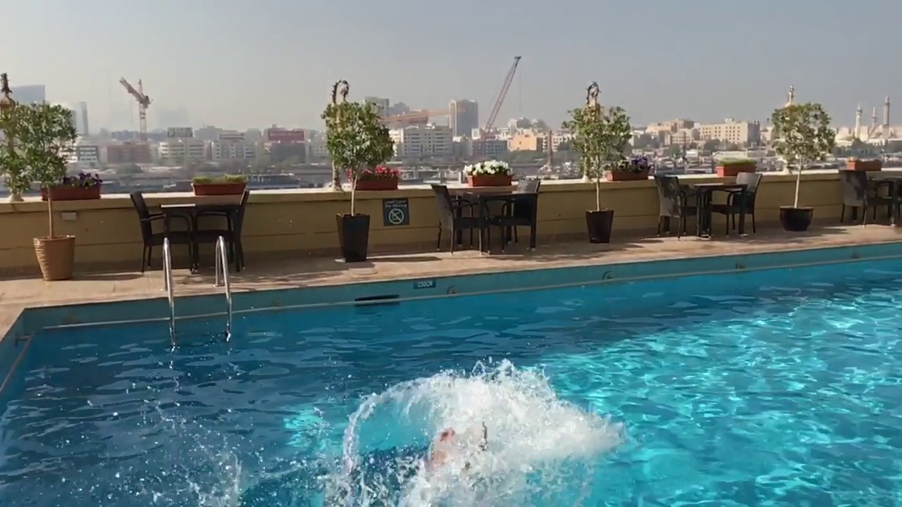 Back flip dive in swimming - YouTube