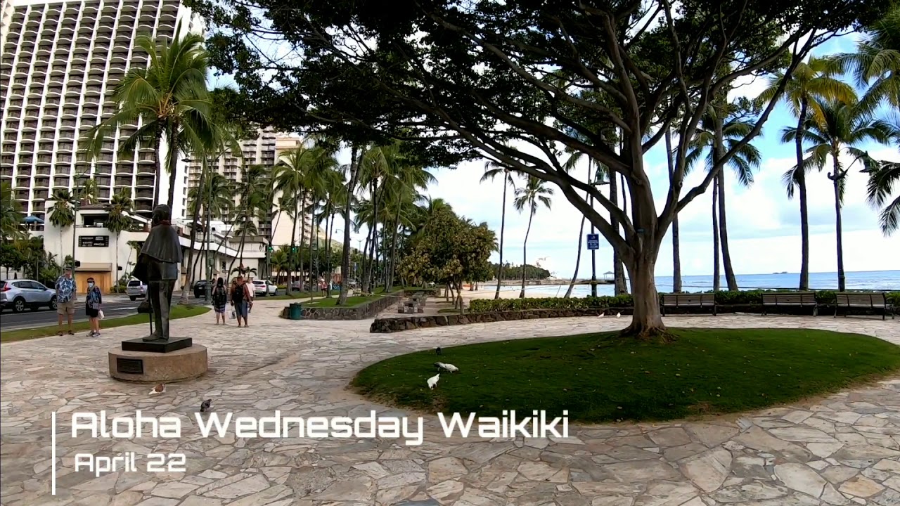 Aloha Wednesday Waikiki #StayHome - YouTube