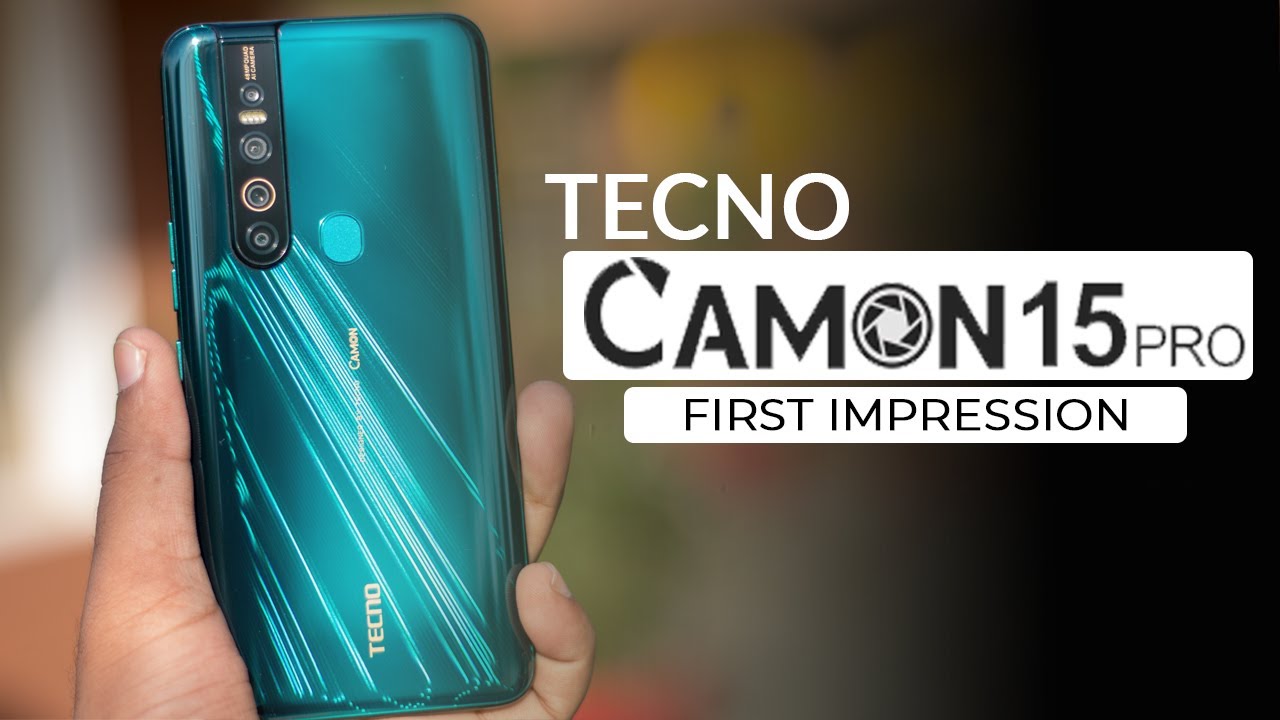 Tecno Camon 15 Pro Unboxing & First Impressions [Hindi] - YouTube