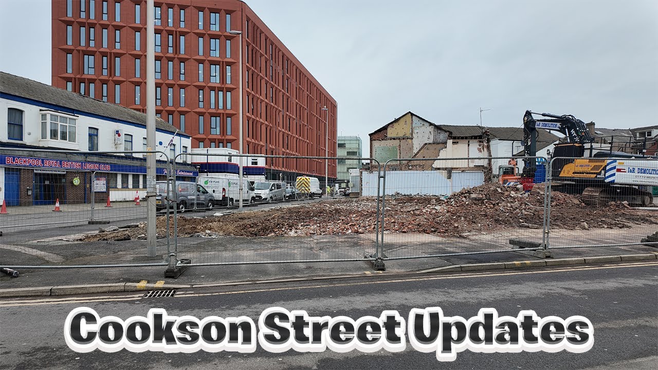 Blackpool Cookson Street Updates 2/2/25 - YouTube
