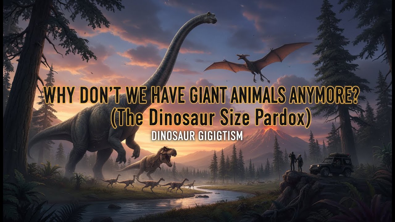 Why Don't We Have Giant Animals Anymore? (The Dinosaur Size Paradox ...