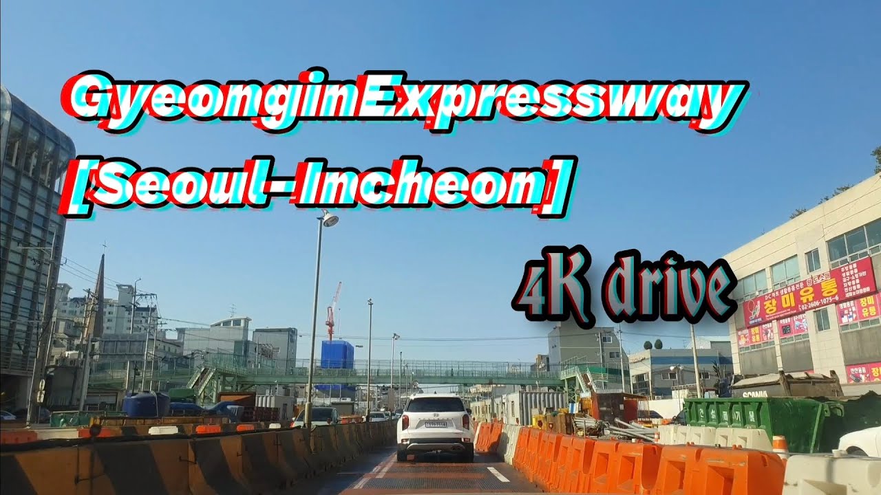 4K drive / Korea Seoul - Incheon highway - YouTube