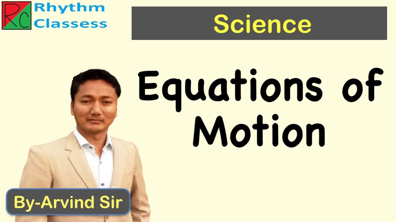 Equations of Motion | Rhythm Classes - YouTube