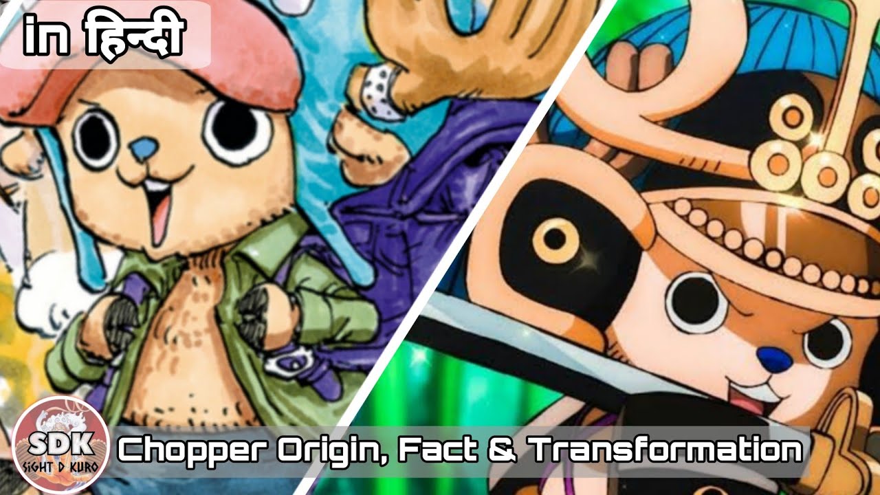 One piece Chopper All Transformation, Fact, ORIGIN more in hindi #anime ...