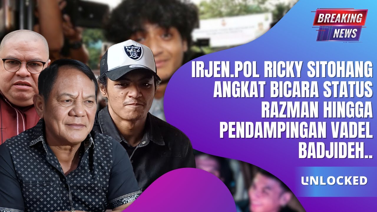 IRJEN.POL RICKY SITOHANG ANGKAT BICARA STATUS RAZMAN HINGGA ...