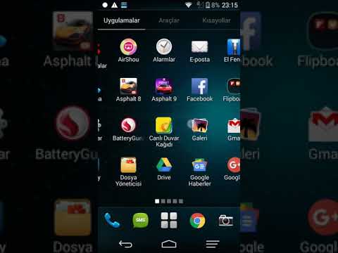 Android sürümü yükseltme