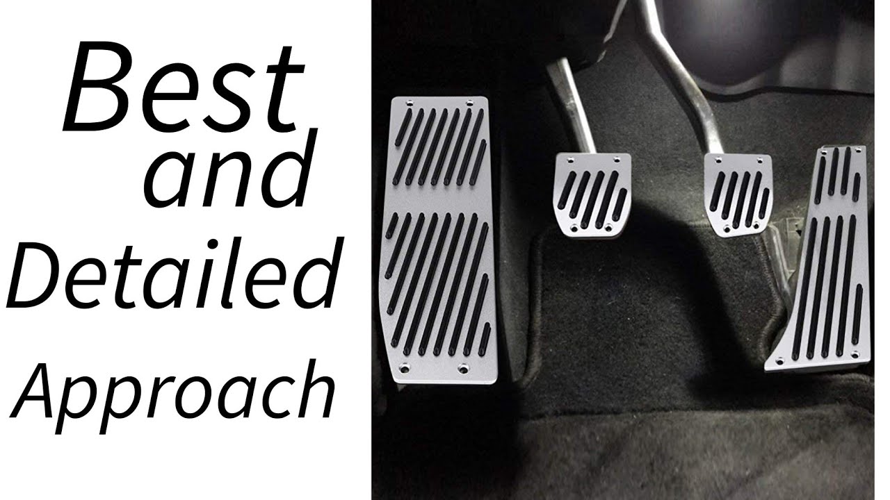 foot position while driving a manual car - YouTube