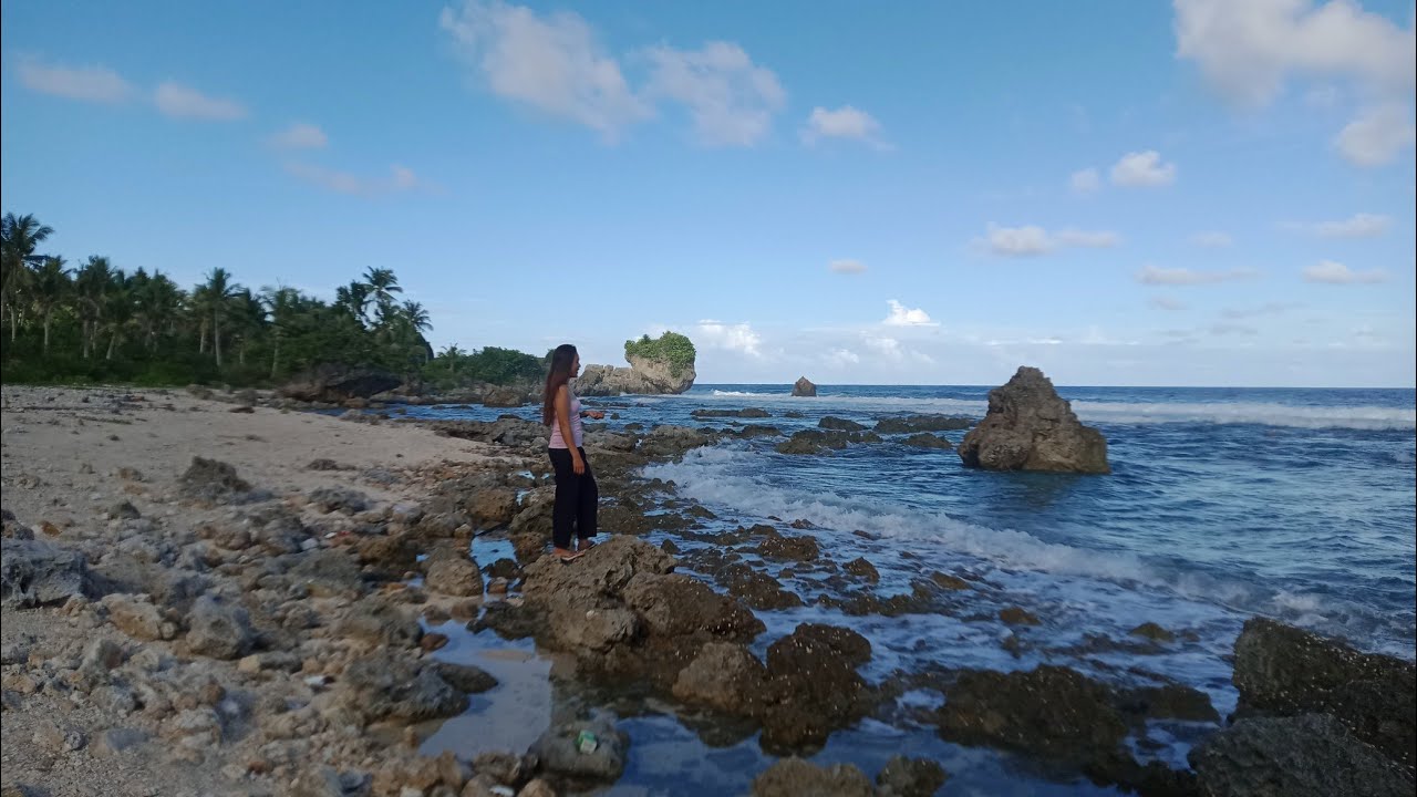 #siargaoisland Road trip "Unknown Beach" - YouTube