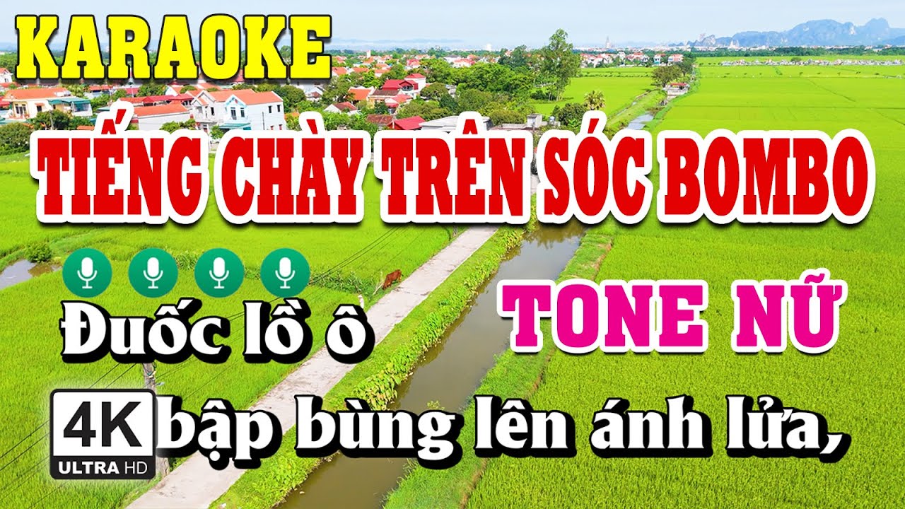 Tiếng Chày Trên Sóc BomBo Tone Nữ ( Bm ) Remix Cực Căng | Linh Linh ...