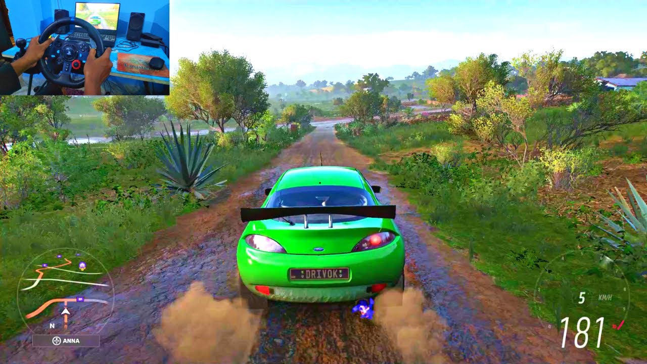 Ford Racing Puma 1999 Forza Horizon 5 Logitech g29 Wheel Gameplay - YouTube
