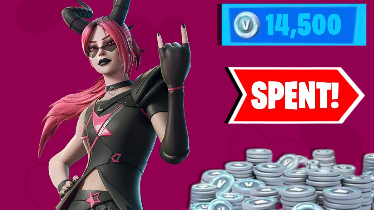 14,000+ VBUCK SPENDING SPREE - YouTube