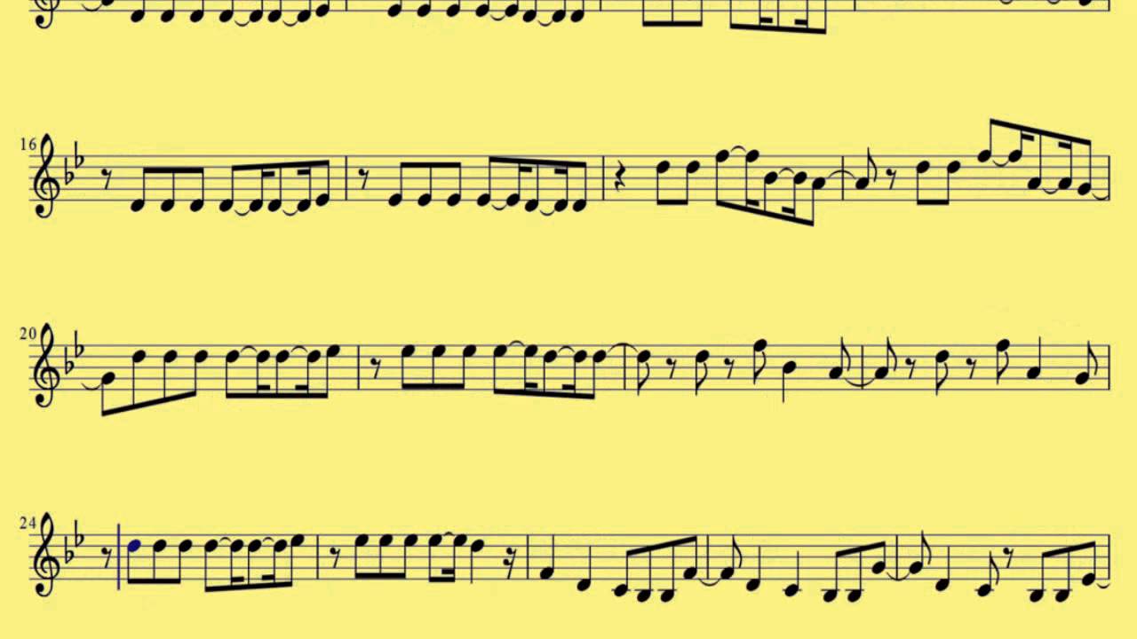 French horn Demons Imagine Dragons www downloadsheetmusic com br - YouTube