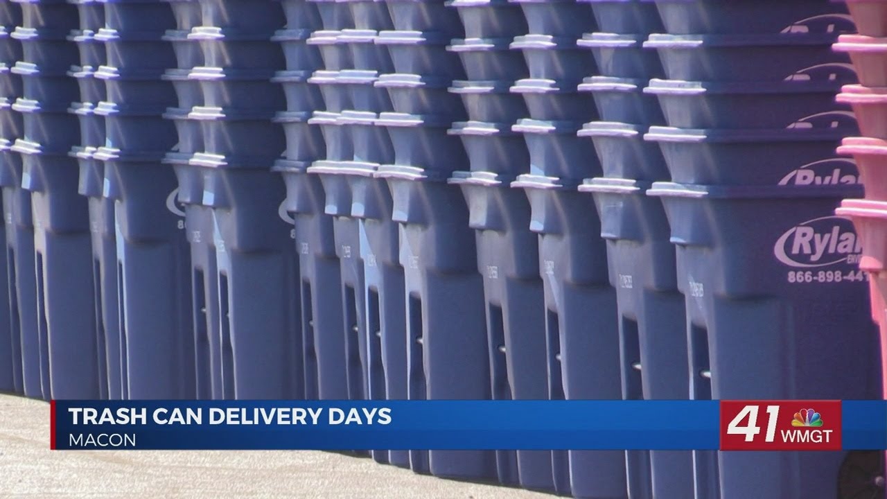 Ryland Environmental trash cans ready to hit the streets - YouTube