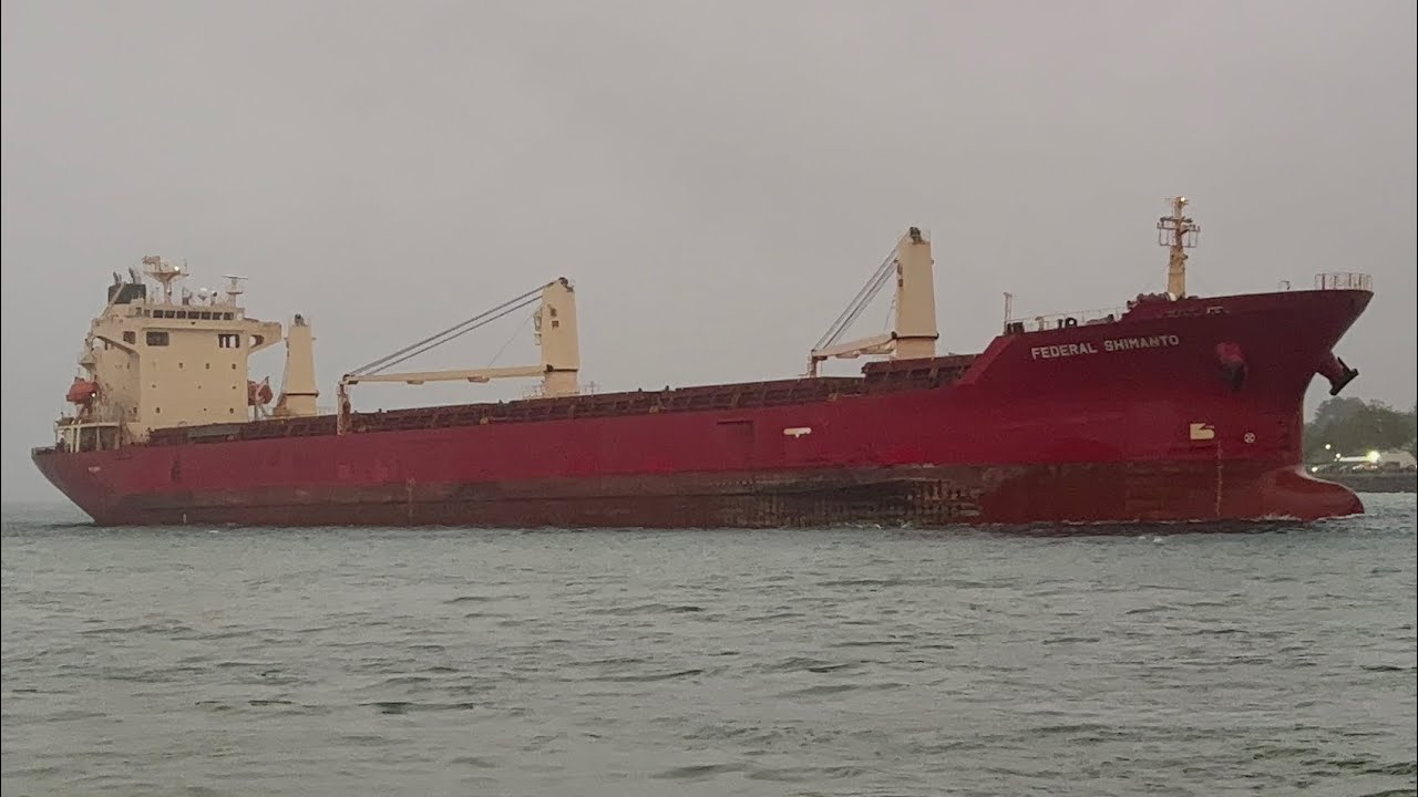 Saltwater Ship Federal Shimanto - YouTube