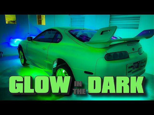 Green Toyota Supra Wallpaper