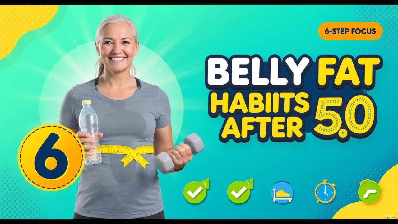 6 Habits to Control Belly Fat and Stay Fit in Old Age - YouTube