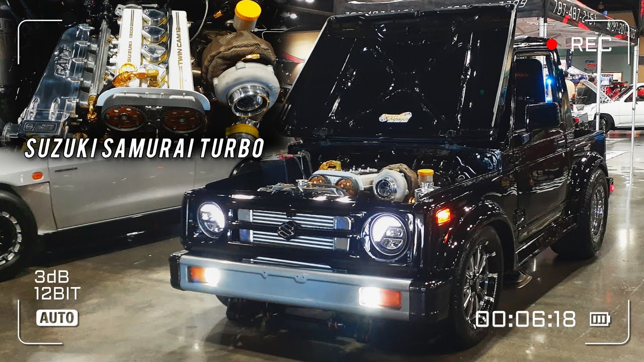 Suzuki Samurai G13B Twin Cam Turbo en Puerto Rico - YouTube