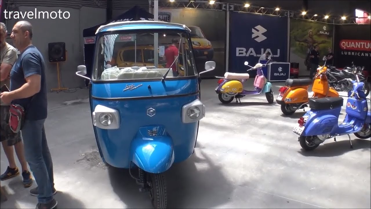 PIAGGIO APE mini bus car - YouTube