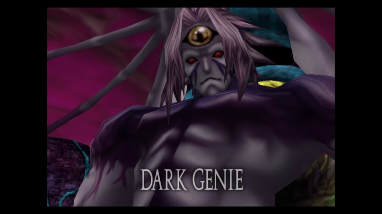 Dark Cloud Gameplay How to Beat the Dark Genie Without Getting Hit ...