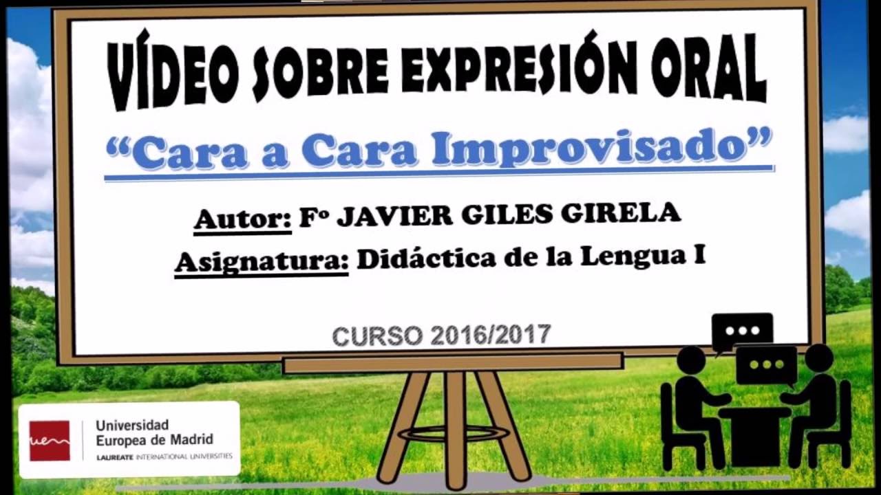 Actividad para trabajar la expresión oral en un grupo de Primaria - YouTube