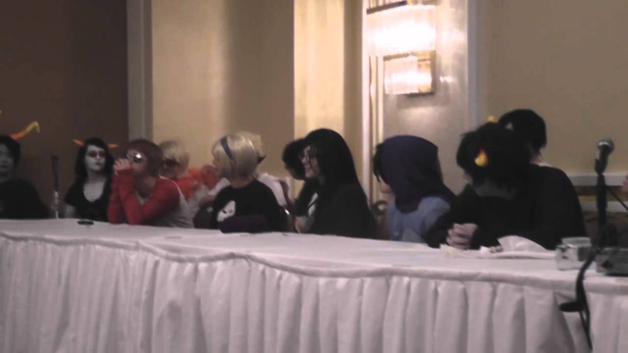 Crackers,smuppets, cats, and dogs (Pariahcon 2012 Homestuck Panel ...