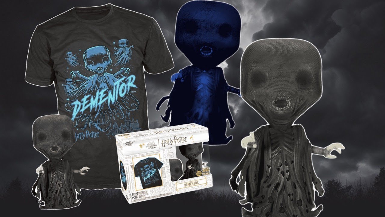 Harry Potter Dementor Glow-in-the-Dark Funko Pop, and T-shirt 161 # ...
