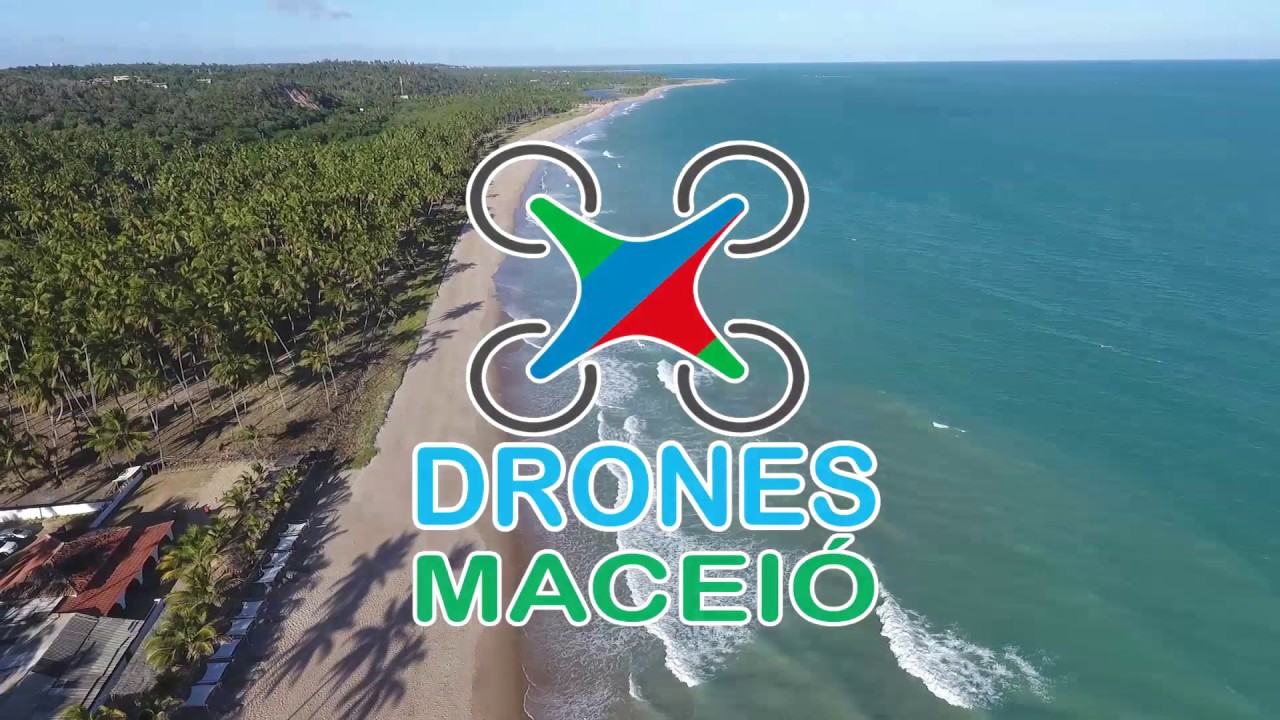 Praia de Ipioca - Maceió Alagoas Brasil - Visto de cima em 4K - DRONES ...