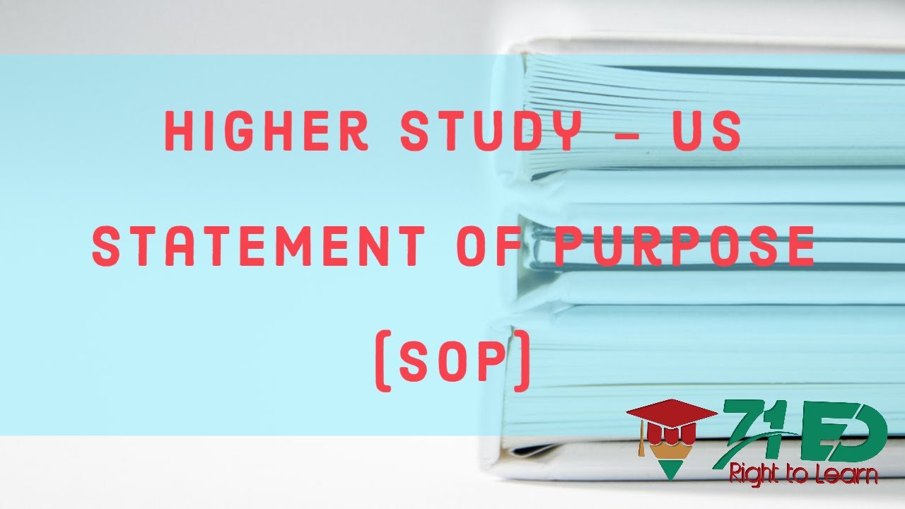 Higher Study in USA for Bangladeshi Students: Statement of Purpose (SOP ...