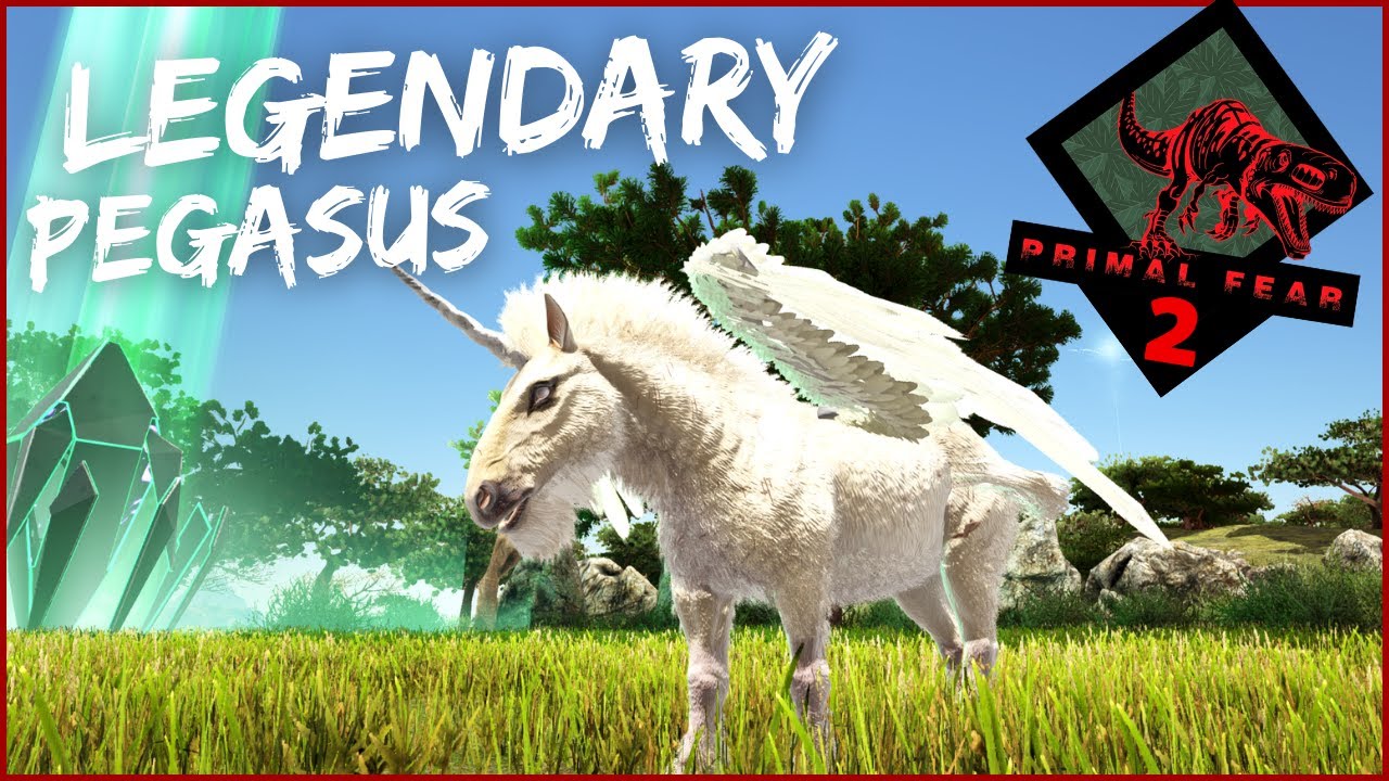 Ark Primal Fear Temp 2 Ep.30: CAÇANDO COM O LEGENDARY PEGASUS, PARA SUA ...