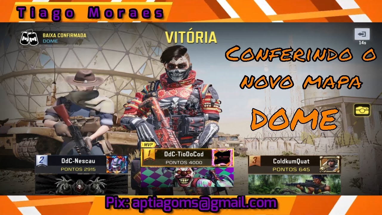 Call of Duty - Conferindo o Novo Mapa Dome CODM Gameplay Cod Mobile ...