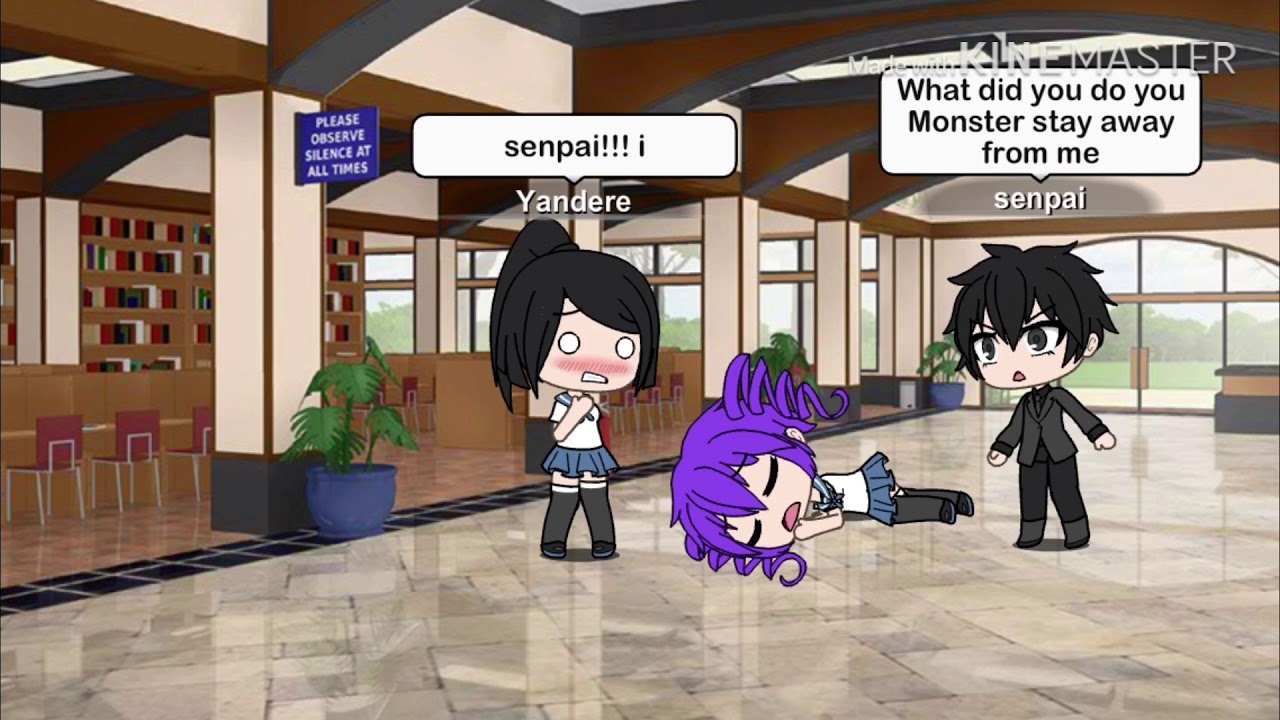 If senpai noticed you killing a student - YouTube