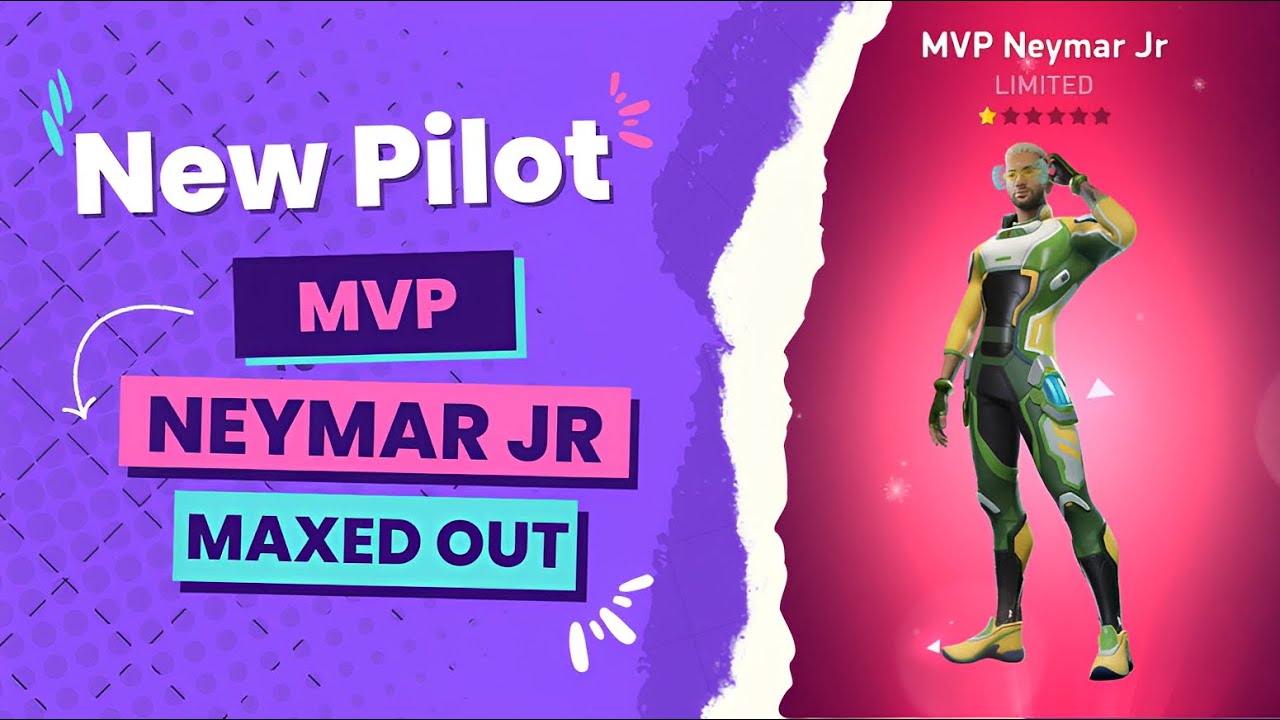 MVP Neymar Jr🔥Maxed Out Pilot | Mech Arena - YouTube