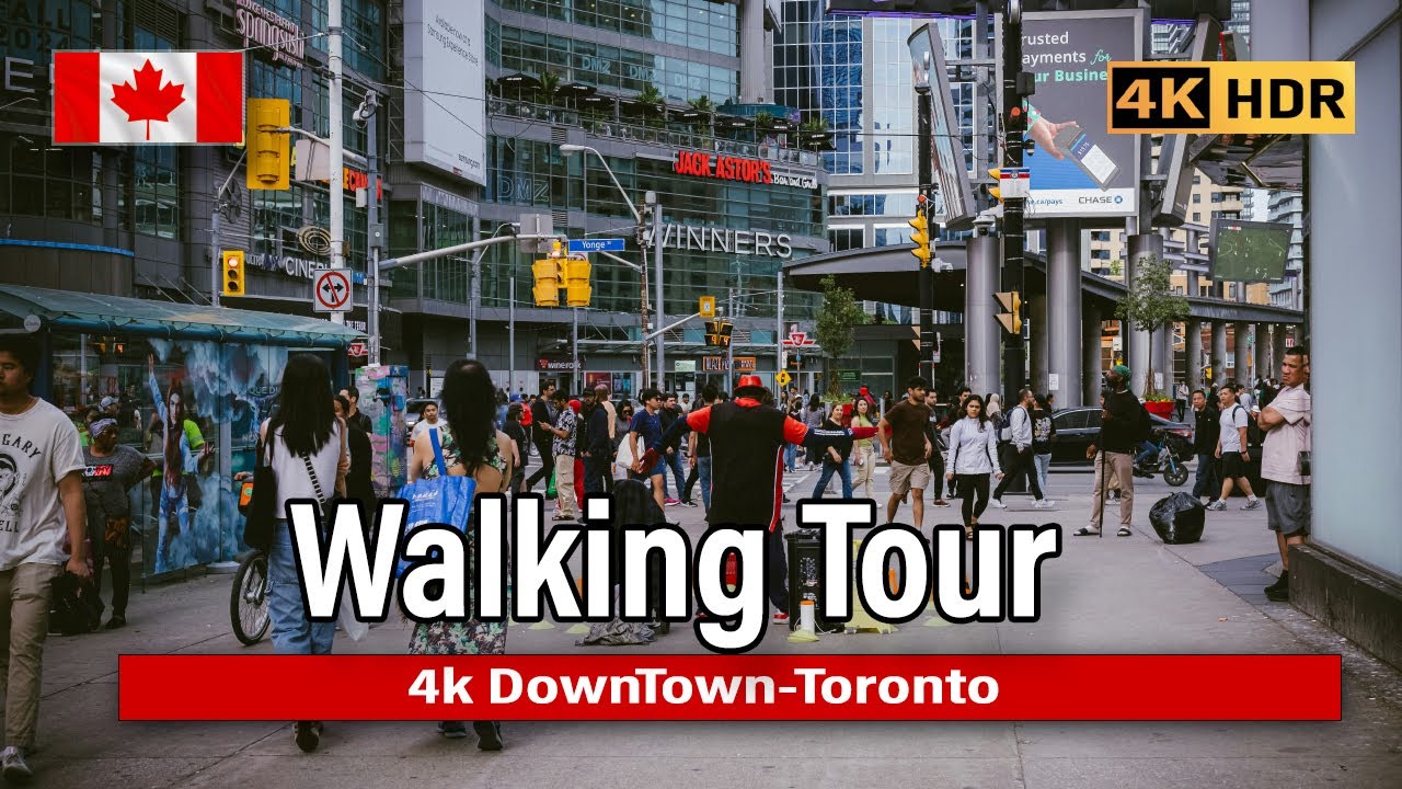 Walking Tour Downtown Toronto 🇨🇦 City Walk - YouTube