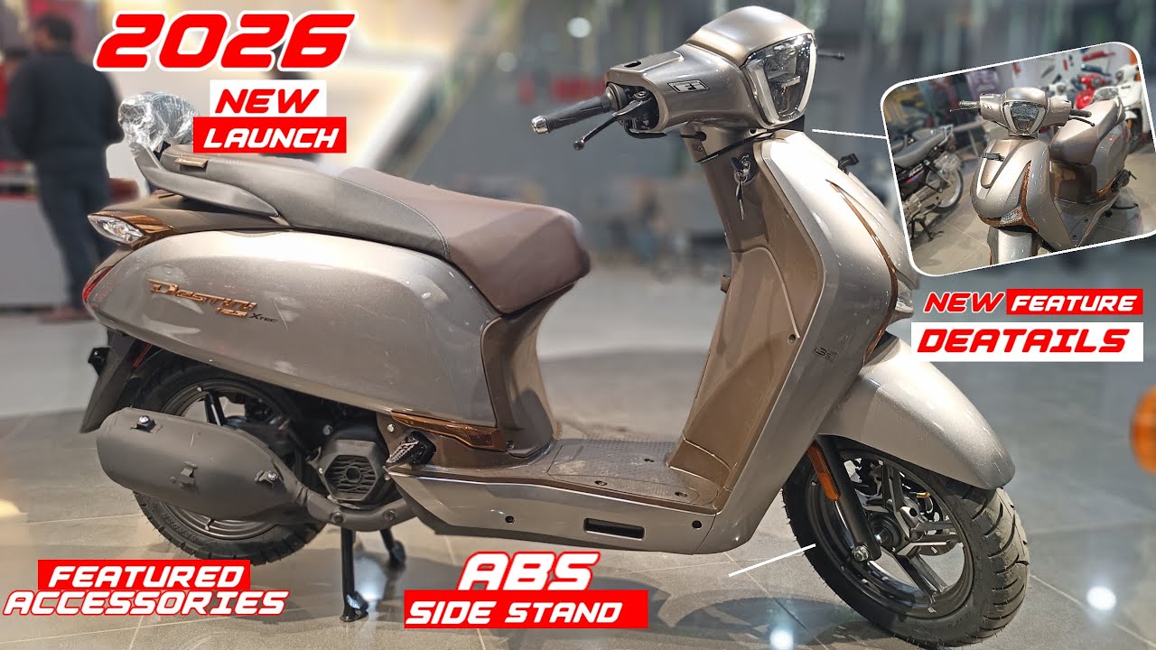 hero destini 2026 model || destini 125 new colour update | hero destini ...