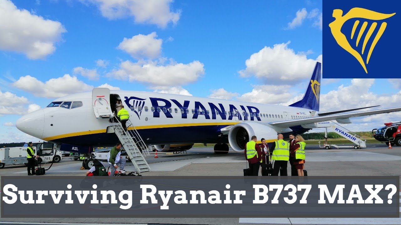 First flight on Ryanair (Buzz) Boeing 737 Max 8-200 | Edinburgh to ...