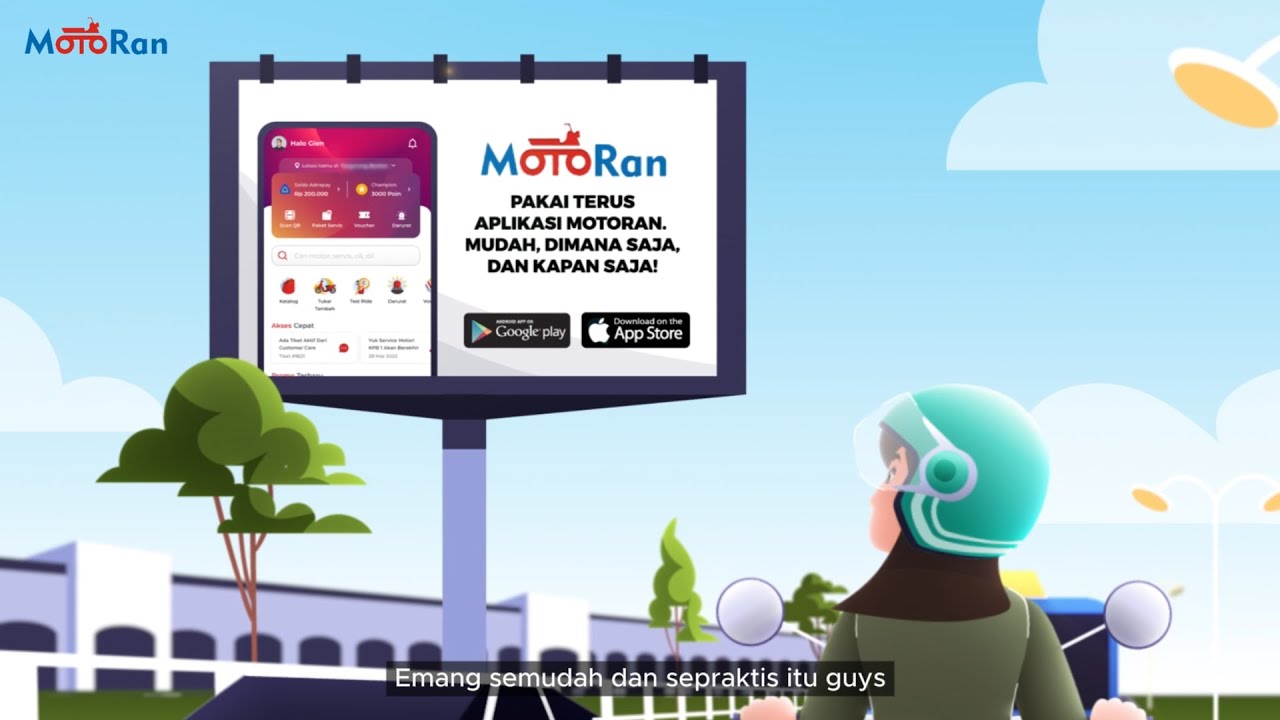 Pakai Aplikasi Motoran Semua Urusan Motor Honda Jadi Mudah! - YouTube