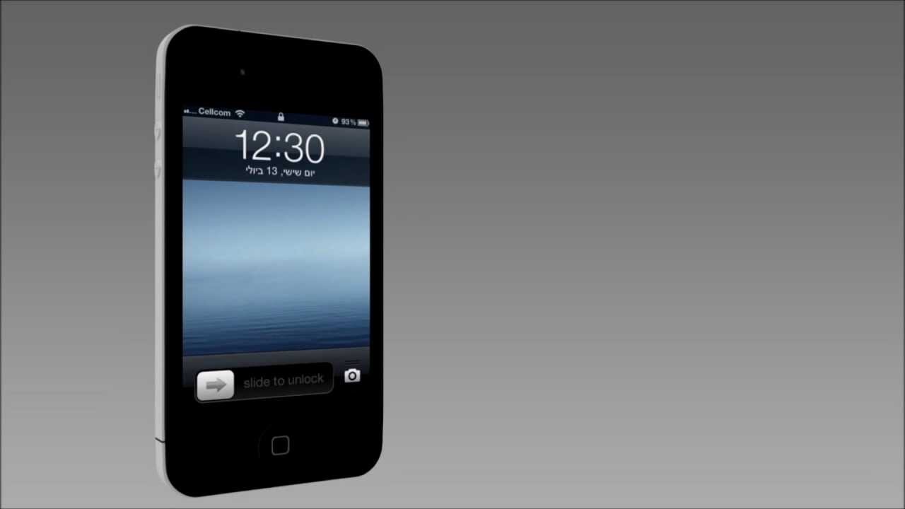 iPhone 4 Model - Blender - YouTube