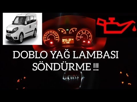 Fiat Doblo Yağ Lambası Nasıl Söndürülür? | Uyarı Işığı Resetleme