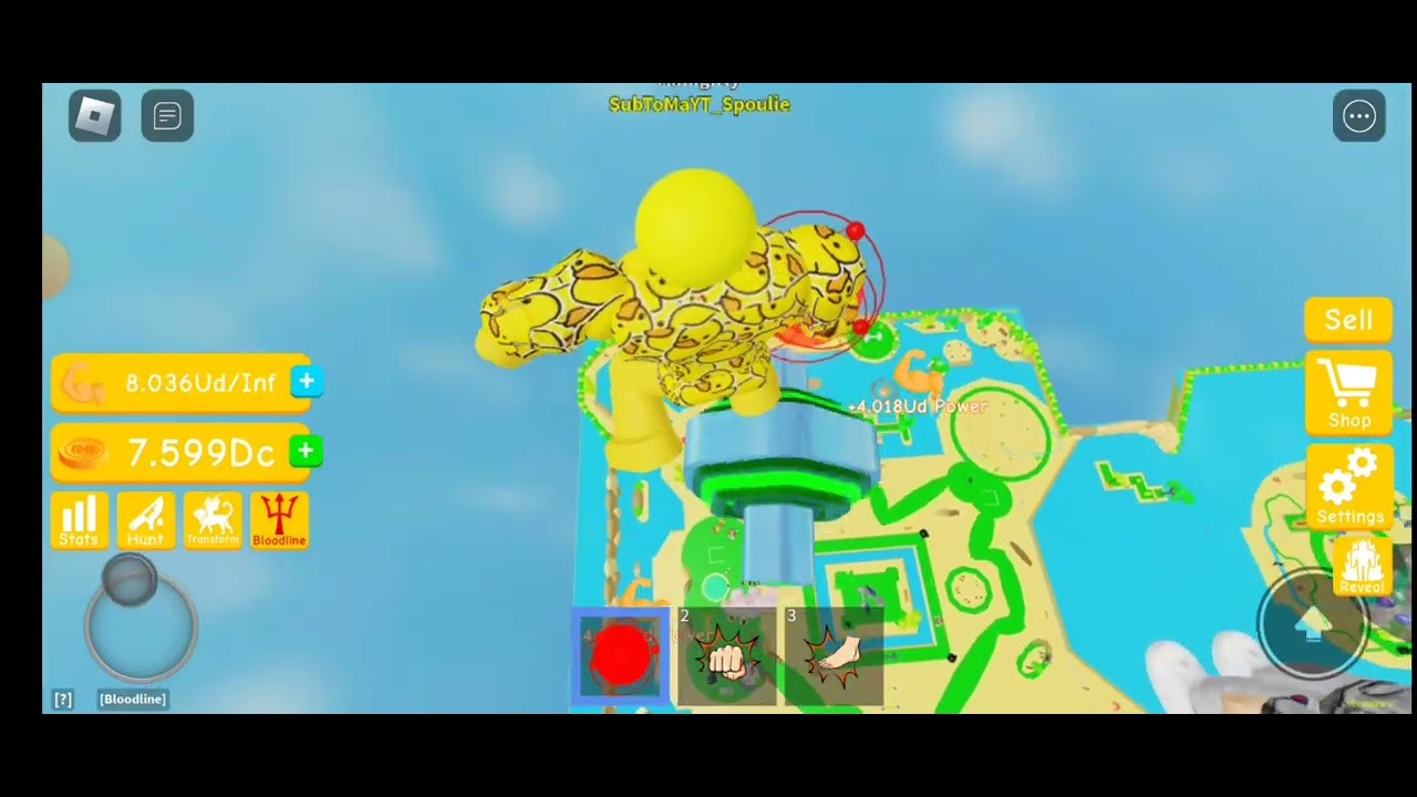 i got stage 19 in [Lifting Simulator] Roblox:) - YouTube