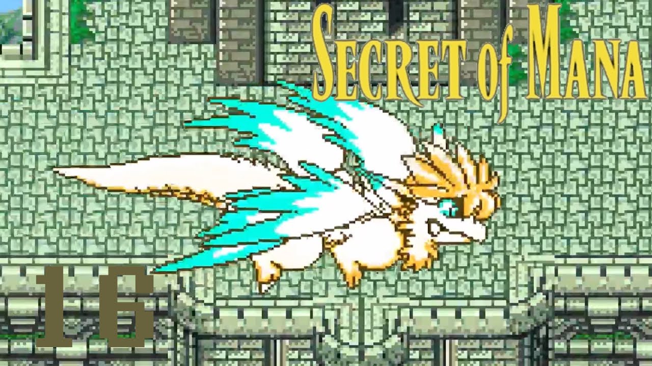 Secret of Mana Nintendo Switch LP [16] - Flammie is all grown up! - YouTube