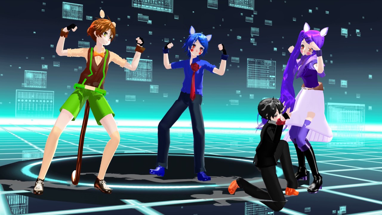 MMD Fnac More harder, better, faster, stronger - YouTube